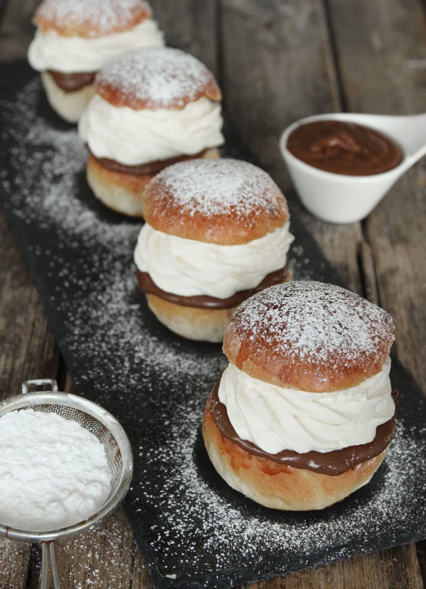Nutellasemlor - Lindas Bakskola & Matskola