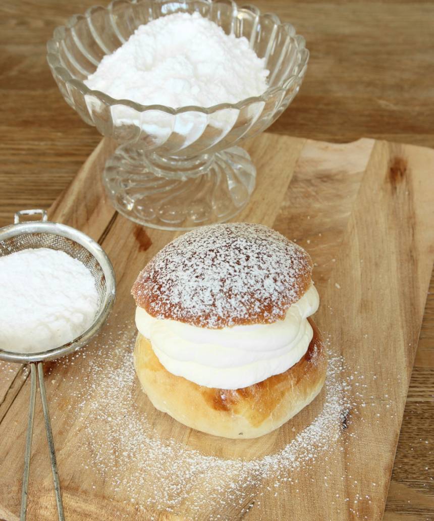 Klassiska semlor - Lindas Bakskola & Matskola
