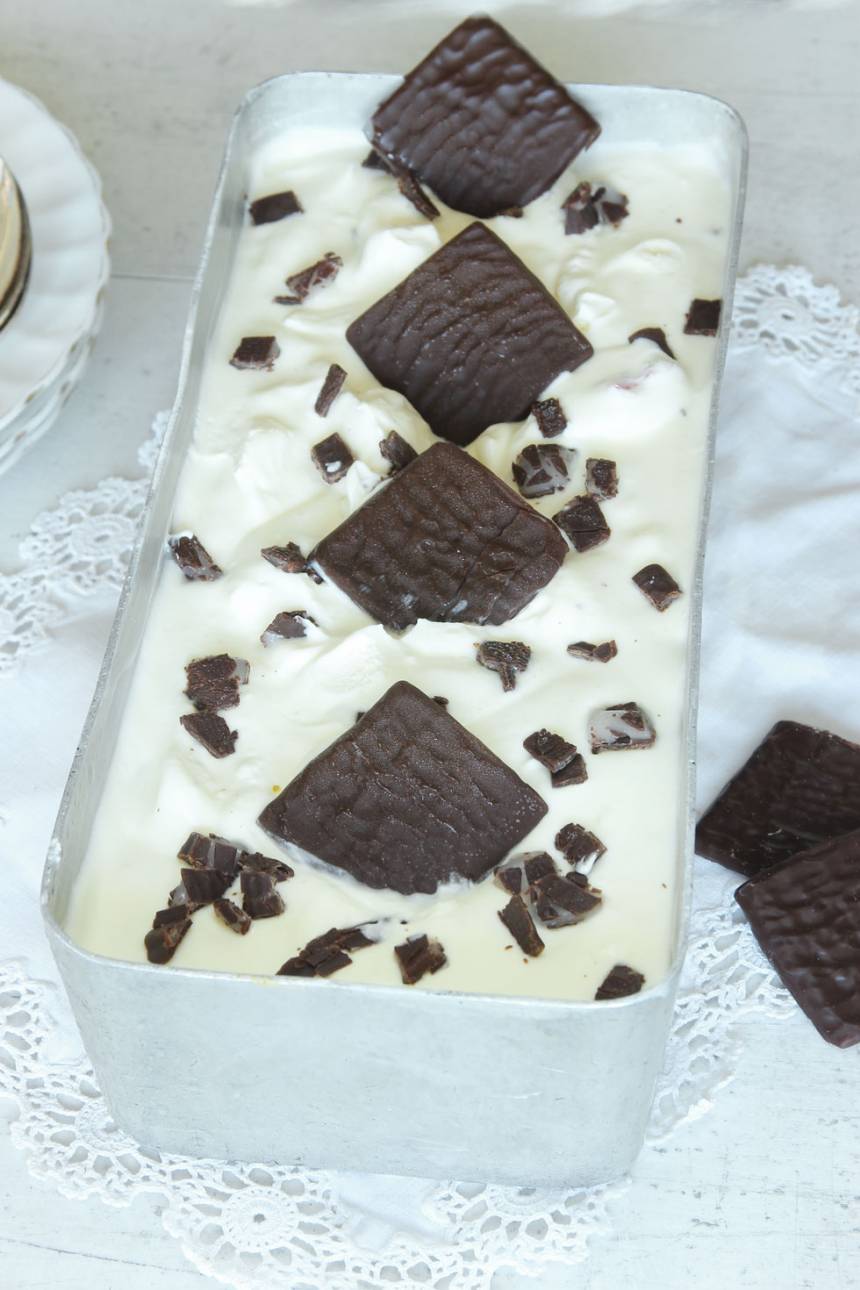 Krämig After Eight-glass - Lindas Bakskola & Matskola
