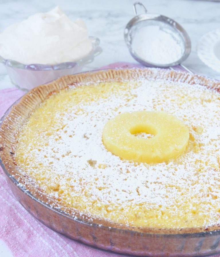 Krossad ananaspaj - Lindas Bakskola & Matskola