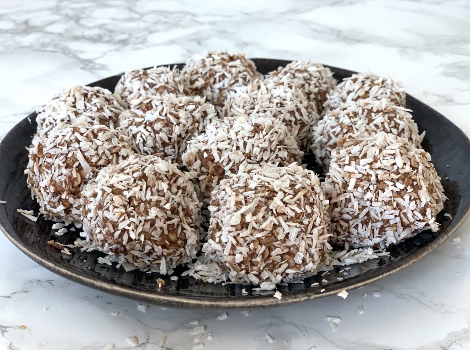 LJUSA havrebollar recept - Lindas Bakskola & Matskola