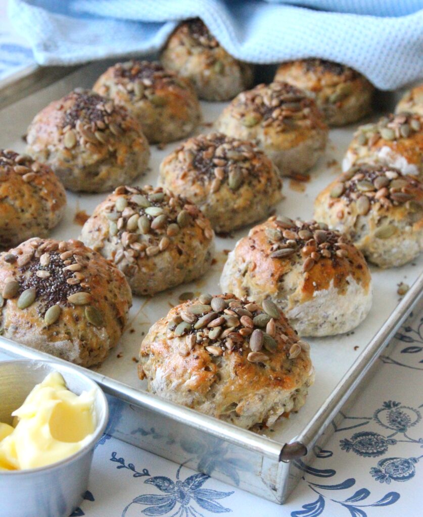 Grova fröfrallor - Lindas Bakskola & Matskola